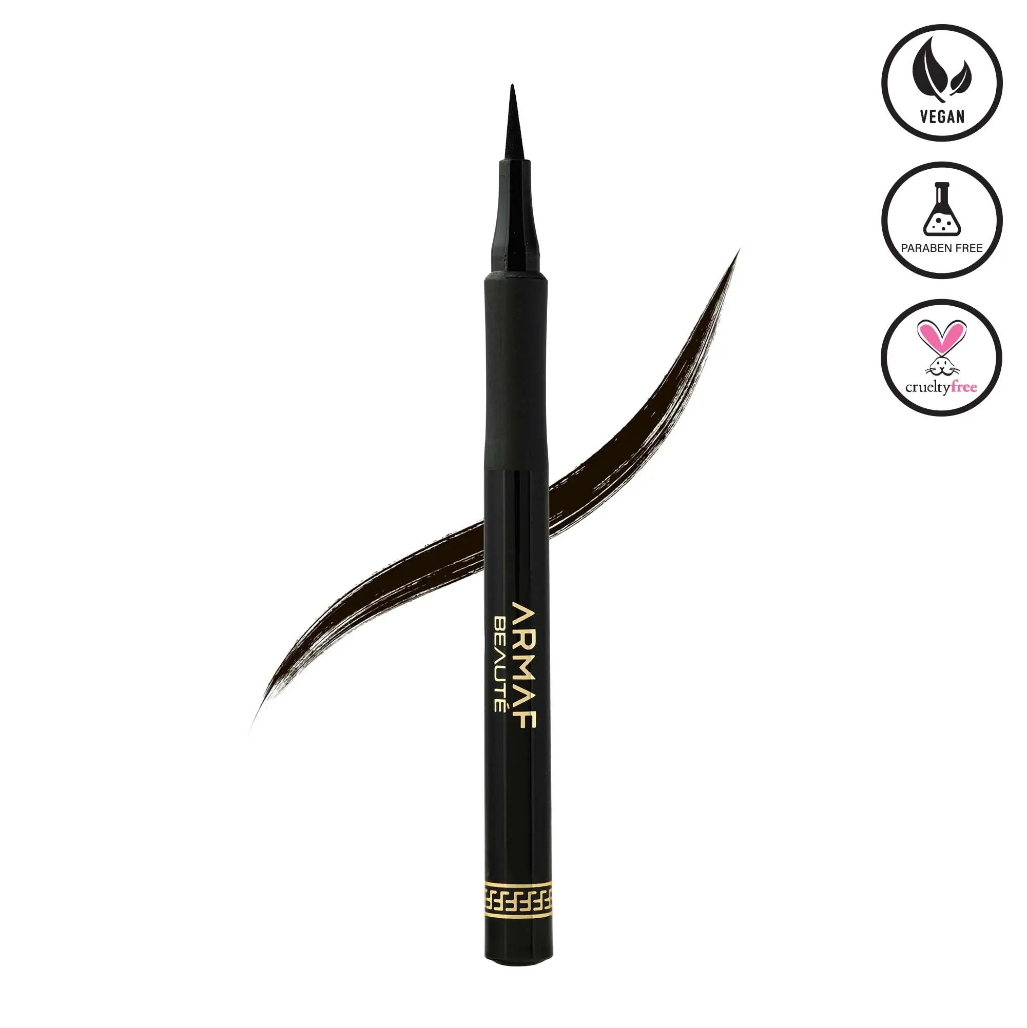 NOIR DIAMOND LIQUID EYELINER PEN - INTENSE BLACK – ARMAF BEAUTÉ